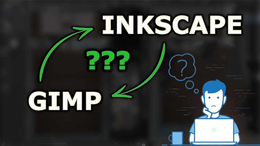 Comparison of GIMP and Inkscape software